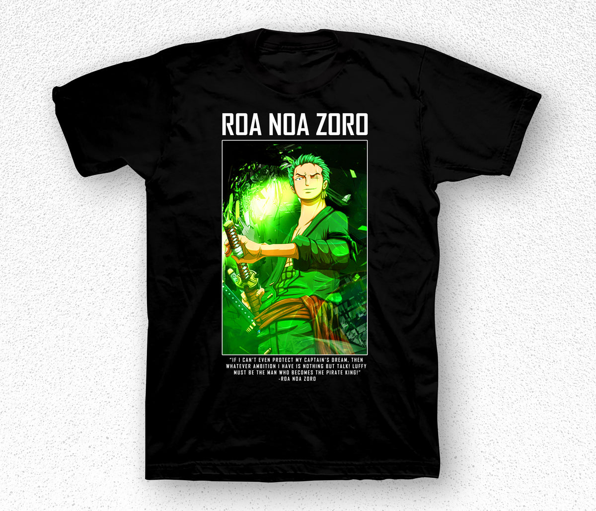 ROA NOA ZORO - ONE PIECE – Knight Graphics NZ