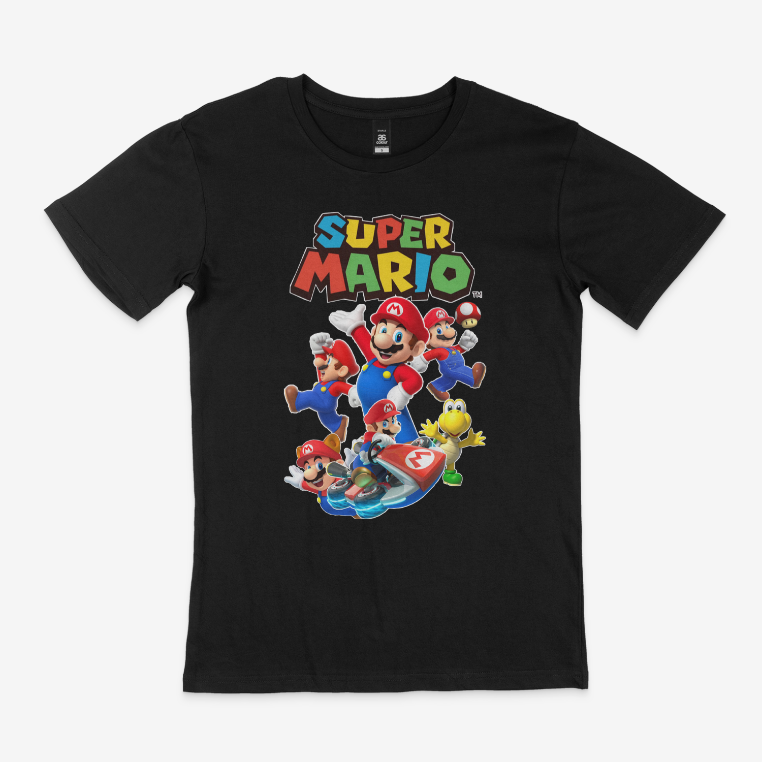 SUPER MARIO T-SHIRT – Knight Graphics